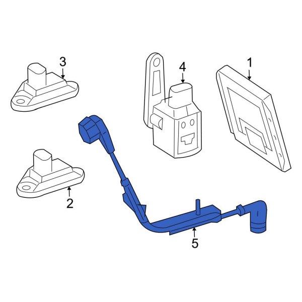 Mercedes-Benz OE 2115450116 - Steering Wheel Position Sensor