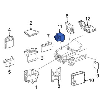 Mercedes CLS Class OEM Electrical Parts | Sensors, Switches — CARiD.com
