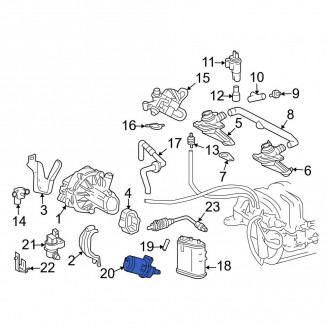 Mercedes SLC Class OEM Emission Control Parts | Oxygen Sensors — CARiD.com