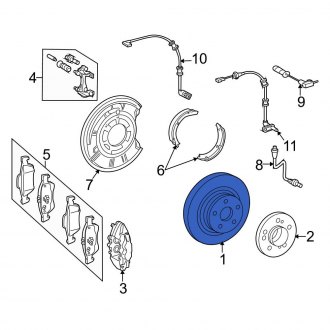 Mercedes CLS Class OEM Brake Parts | Pads, Bleeders, Rotors — CARiD.com