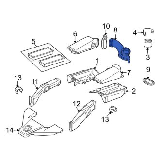 Mercedes CLS Class OEM Air Intake Parts | Filters, Manifolds — CARiD.com
