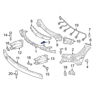 Mercedes Metris Grille Brackets & Hardware — CARiD.com