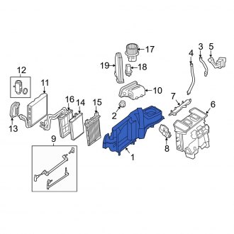 Mercedes AMG GT HVAC Heater Cores | Seals, Clamps, Boxes — CARiD.com