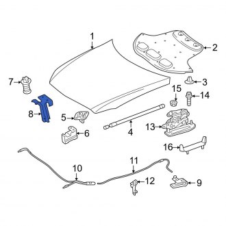 Mercedes G Class Hood Locks & Hood Latches — CARiD.com