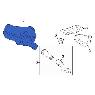 Mercedes Sprinter OEM TPMS Sensors | Bluetooth, Wireless, USB — CARiD.com