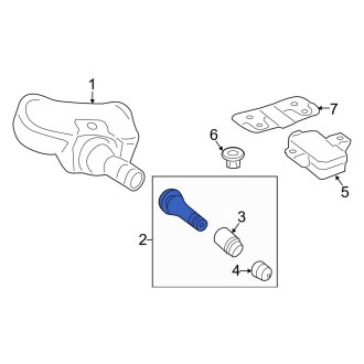 Mercedes AMG GT OEM TPMS Sensors - Bluetooth, Wireless, USB | CARiD