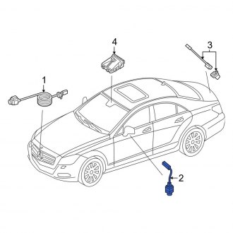 Mercedes GLE Class OEM Glass | Windshields, Door Glass — CARiD.com
