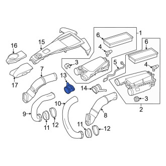Mercedes GL Class OEM Engine & Components | Air Intake Parts — CARiD.com