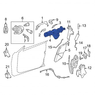 Mercedes GLK Class OEM Doors & Parts | Shells, Panels, Armrests — CARiD.com