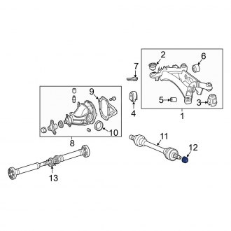 Mercedes SLK Class OEM Driveline & Axle Parts | Hubs, CV-Joints — CARiD.com