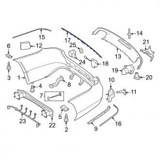 Mercedes CLS Class OEM Bumpers | Genuine Front & Rear Bumpers — CARiD.com