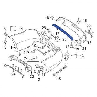 Mercedes CLS Class Replacement Bumper Moldings & Trim — CARiD.com