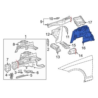Mercedes E Class Cowl Panels & Parts | Vent Grills — CARiD.com