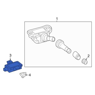 Mercedes G Class TPMS Control Units | Modules & Wiring — CARiD.com