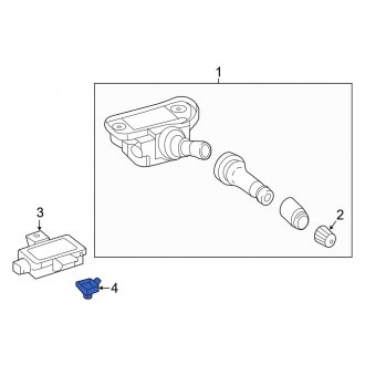 Mercedes TPMS Mounting Accessories | Adapters, Bands, Brackets — CARiD.com