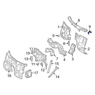 Mercedes AMG GT Replacement Hood Hardware — CARiD.com