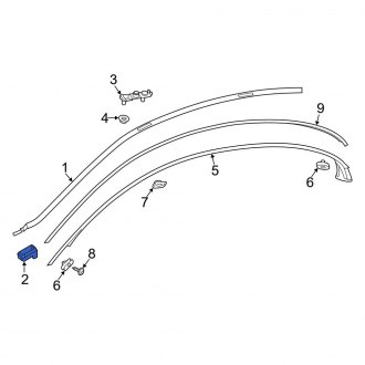 Mercedes CLS Class OEM Roofs & Parts | Panels, Drip Rails — CARiD.com