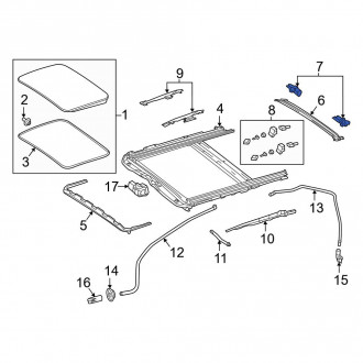 Mercedes Roof Hardware | Clips, Screws, Latch Hooks — CARiD.com