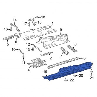 Mercedes CLS Class Underbody Covers | Splash Shields — CARiD.com
