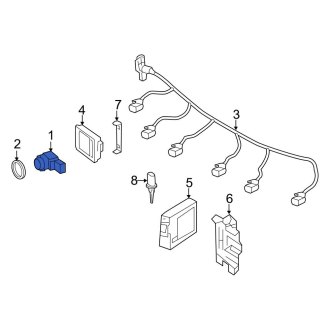 Mercedes EQB Parking Sensors | Garage, Rear, Front — CARiD.com