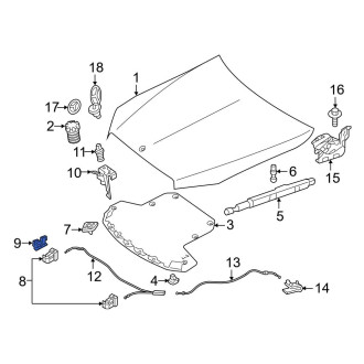 Mercedes EQE SUV Hood Release Cables & Handles | CARiD