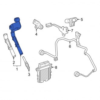 Mercedes GLE Class OEM Ignition Parts | Coils, Spark Plugs — CARiD.com