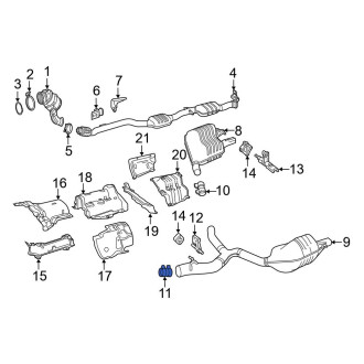 Mercedes GLB Class OEM Exhaust Parts | Systems, Tips, Pipes — CARiD.com