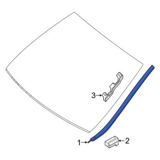 Mercedes E Class Window Trim | Moldings, Pillar Posts — CARiD.com