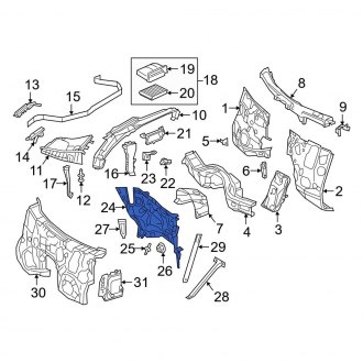 Mercedes Car & Truck Rear Body Panels, Bed Sections — CARiD.com
