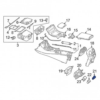 Mercedes GLA Class OEM Interior Components — CARiD.com