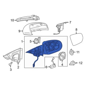 Mercedes E Class OEM Mirrors | Towing, Side & Rear View — CARiD.com