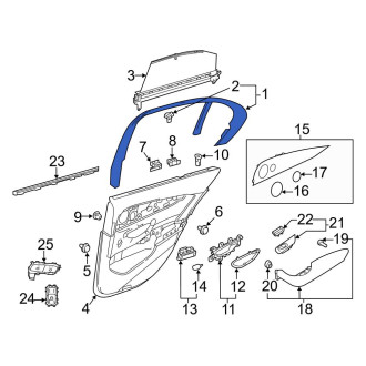 Mercedes E Class Window Trim | Moldings, Pillar Posts — CARiD.com