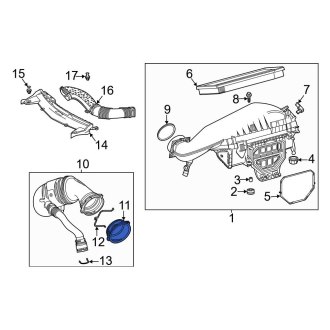 Mercedes GLE Class OEM Air Intake Parts | Filters, Manifolds — CARiD.com
