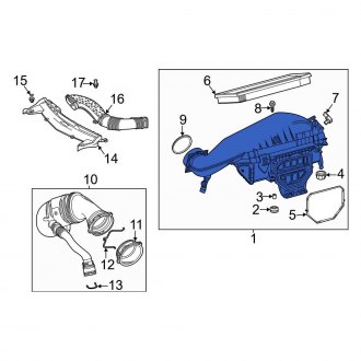 Mercedes GLC Class OEM Air Intake Parts | Filters, Manifolds — CARiD.com