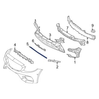 Mercedes E Class OEM Bumpers | Genuine Front & Rear Bumpers — CARiD.com