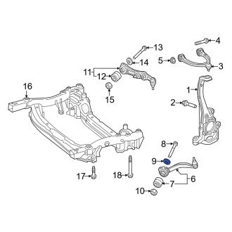 Mercedes EQS SUV Suspension Parts | Front & Rear — CARiD.com