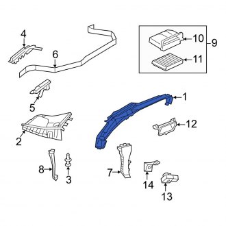 Mercedes E Class Cowl Panels & Parts | Vent Grills — CARiD.com