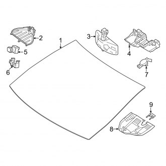 2024 Mercedes E Class OEM Glass - Windshields, Door Glass | CARiD