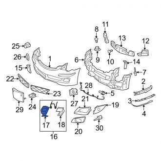 Mercedes R Class OEM Wiper Blade & Washer Parts | Motors, Arms — CARiD.com