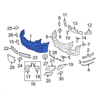Mercedes R Class Replacement Front Bumpers & Components — CARiD.com