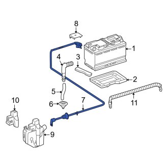 Mercedes GL Class OEM Starting & Charging Parts | Starters — CARiD.com