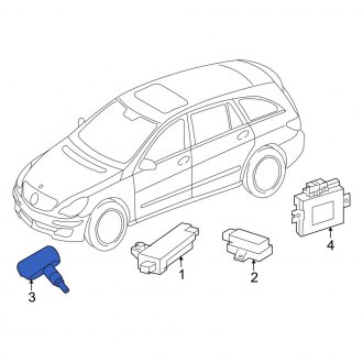 Mercedes-Benz OE™ TPMS Sensors - CARiD.com