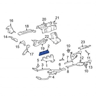 Mercedes CLK Class OEM Exhaust Parts - Systems, Tips, Pipes | CARiD