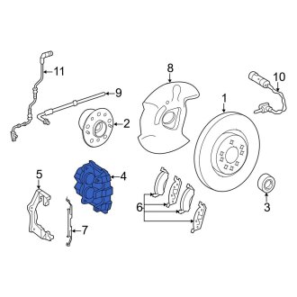 Mercedes R Class OEM Brake Parts | Pads, Bleeders, Rotors — CARiD.com
