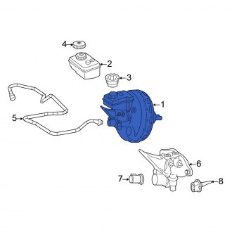 Mercedes GL Class Power Brake Boosters & Parts | Vacuum Boosters ...