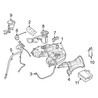 2007 Mercedes R Class OEM Fuel System Parts - Pumps, Lines | CARiD