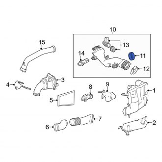 Mercedes OEM Engine & Components | Air Intake & A/C Parts — CARiD.com