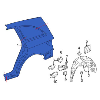 Mercedes R Class Body Parts | Collision Repair, Restoration - CARiD.com