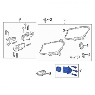 Mercedes GLE Class OEM Lighting | Headlights, Fog & Tail Lights — CARiD.com