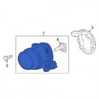 Mercedes S Class OEM Fog Lights | LED, HID, Halo — CARiD.com